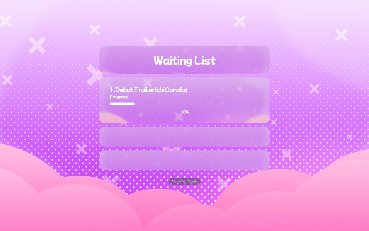 Waiting List
